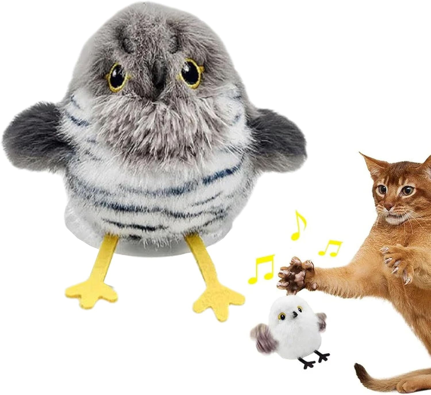 pets Rechargeable Flapping Bird Cat Toy, Celery Pets Flapping Bird Cat ...