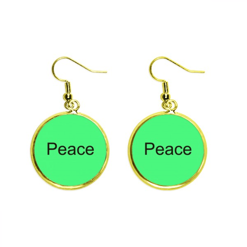 peword inspirational quote sayings earring dangle en drop earring ...