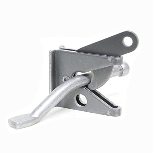 pg-latch-001 Self Locking Automatic Gravity Latch Fence Weld on Steel ...