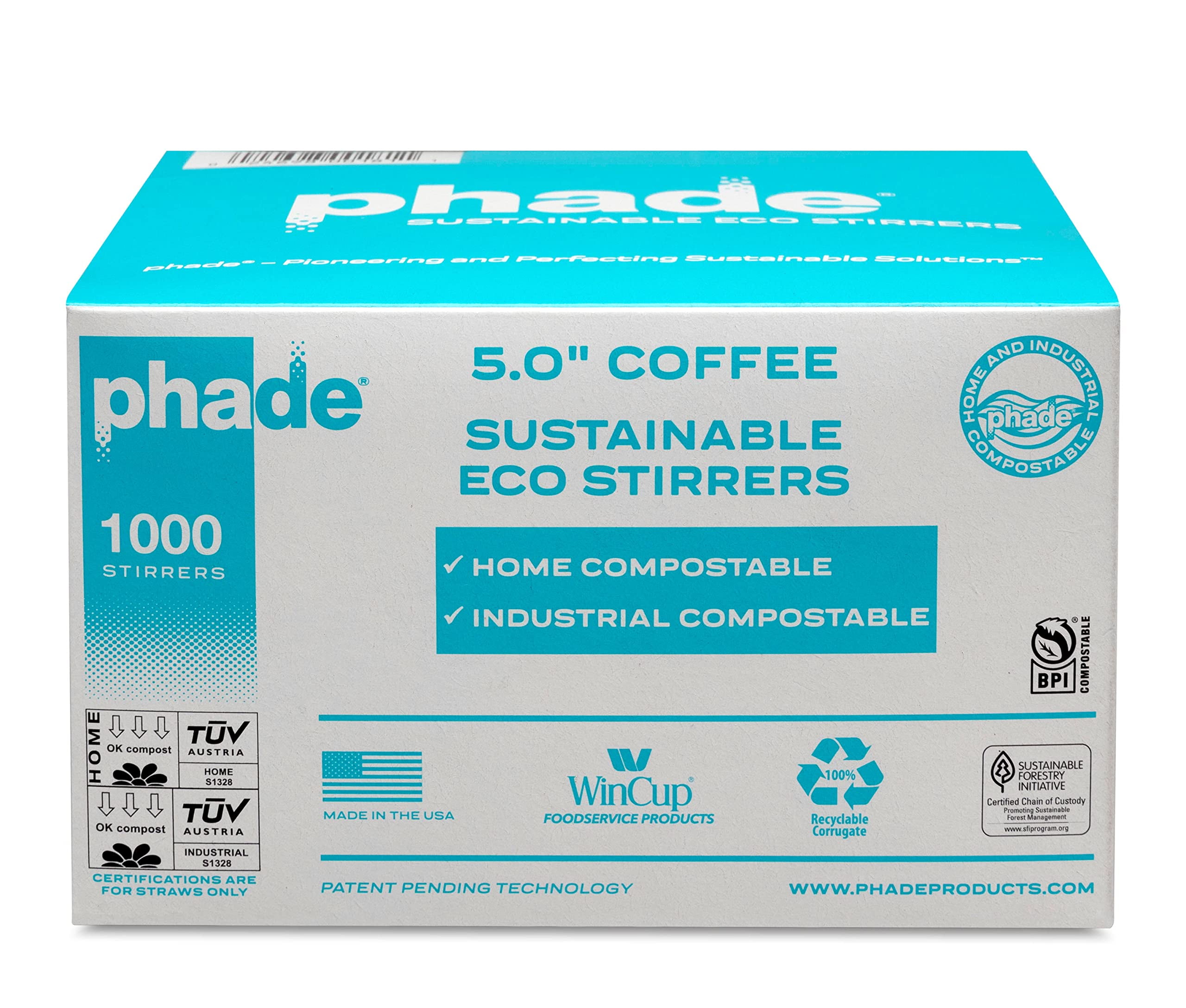 phade Eco-Friendly Sustainable Marine Biodegradable Compostable Stirrer ...
