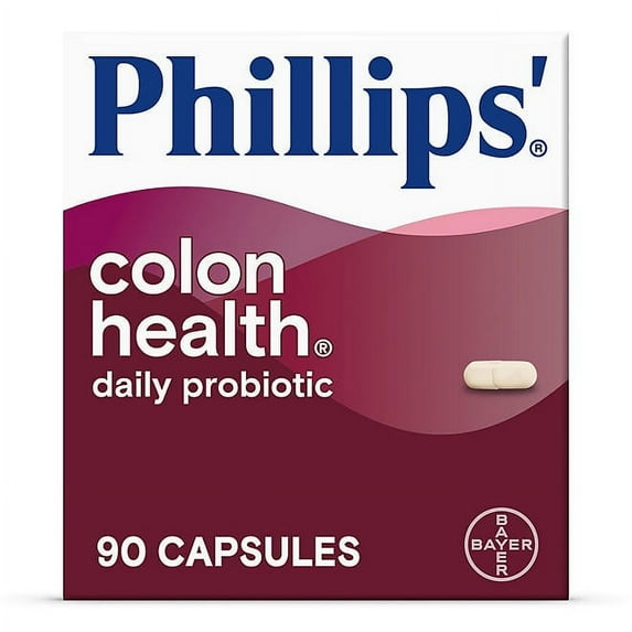 Phillips Colon Health Probiotic Supplement for Digestive Relief, Daily ...