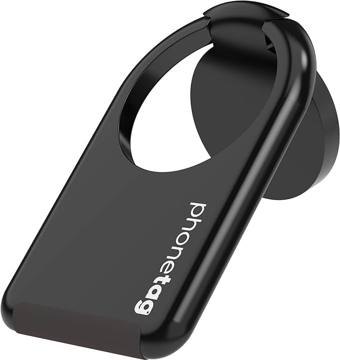 phonetag - Mobile Cell Phone Kickstand & Ring Holder, Stand Your Phone ...