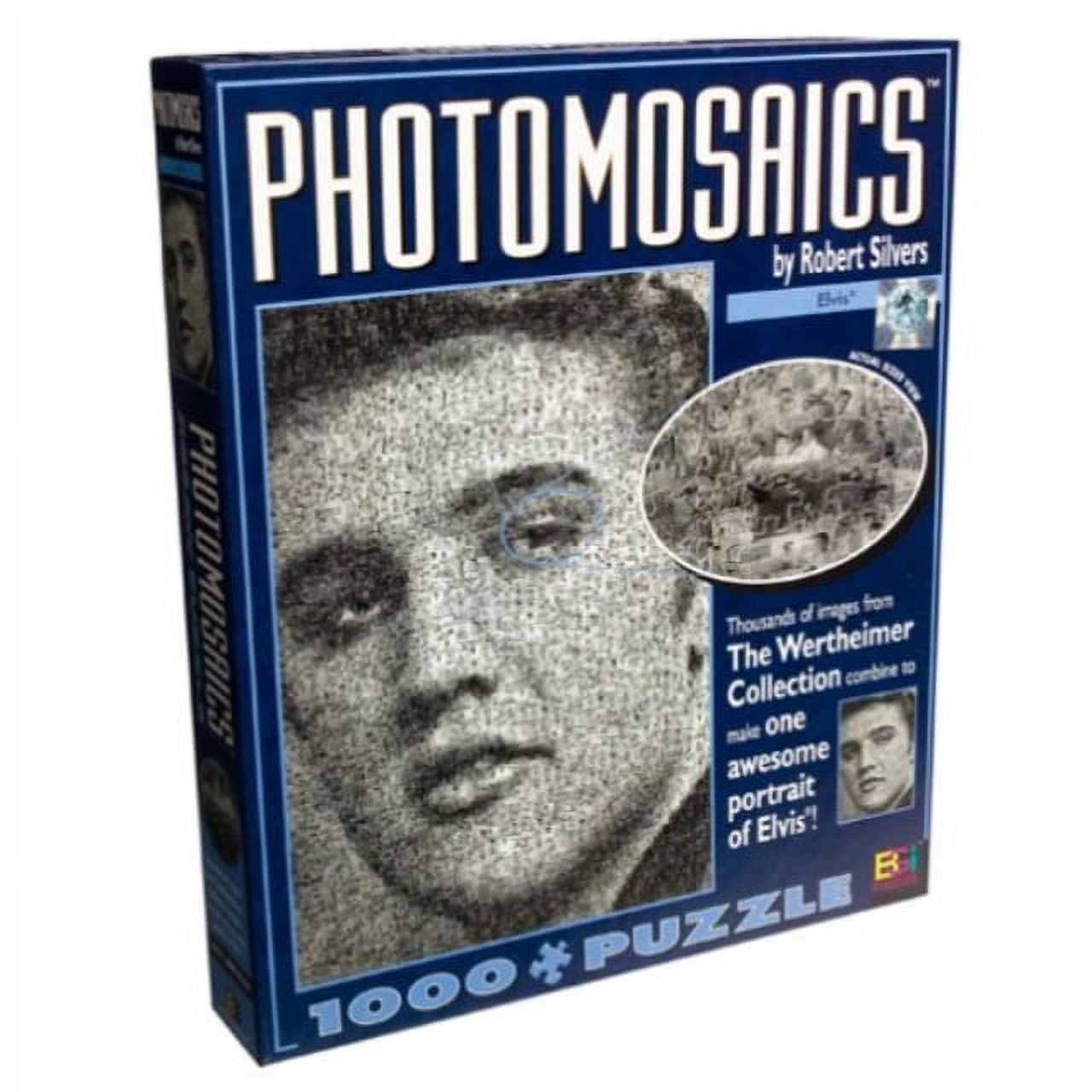 photomosaic elvis presley jigsaw puzzle 1026pc - Walmart.com