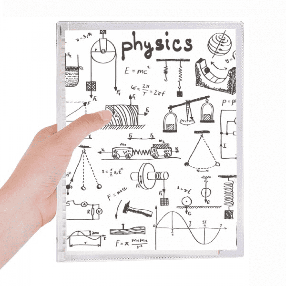 physical electromagnetic mechanics illustration notebook loose diary ...