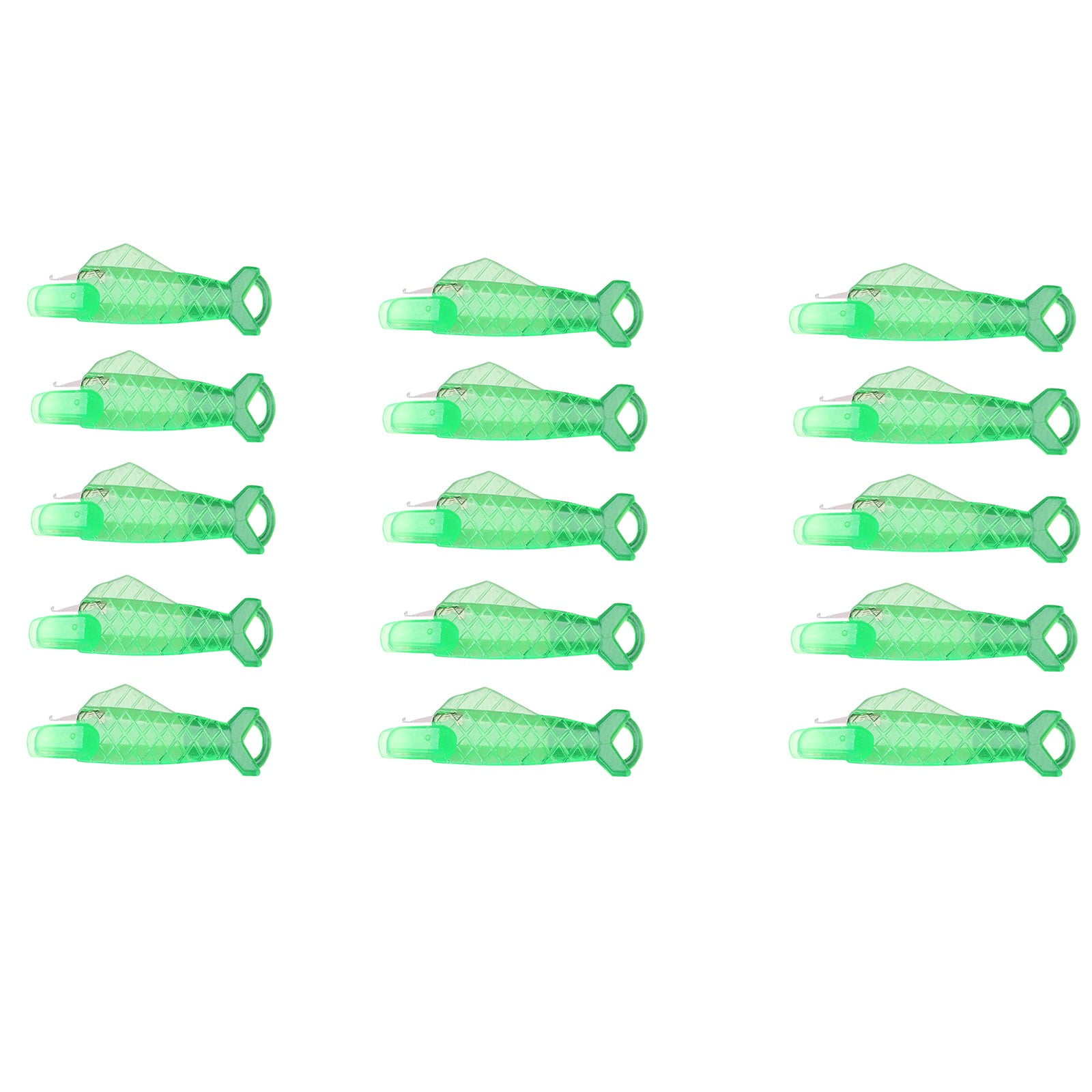 piaybook 15PCS Fish Shape Needle Threaders Plastic Needle Threader For ...