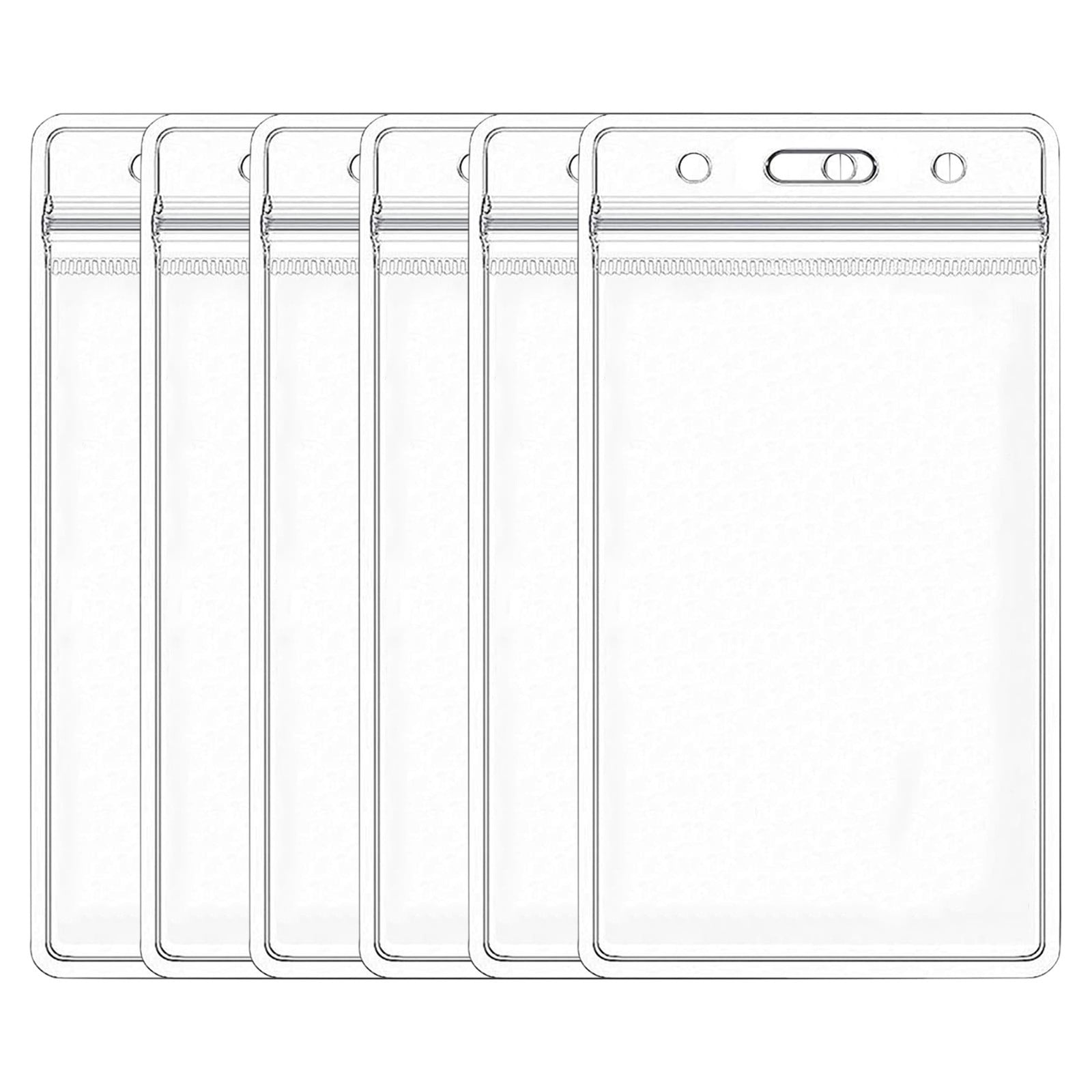 piaybook Business Card Holder Work Card Set Double-Sided Transparent ...