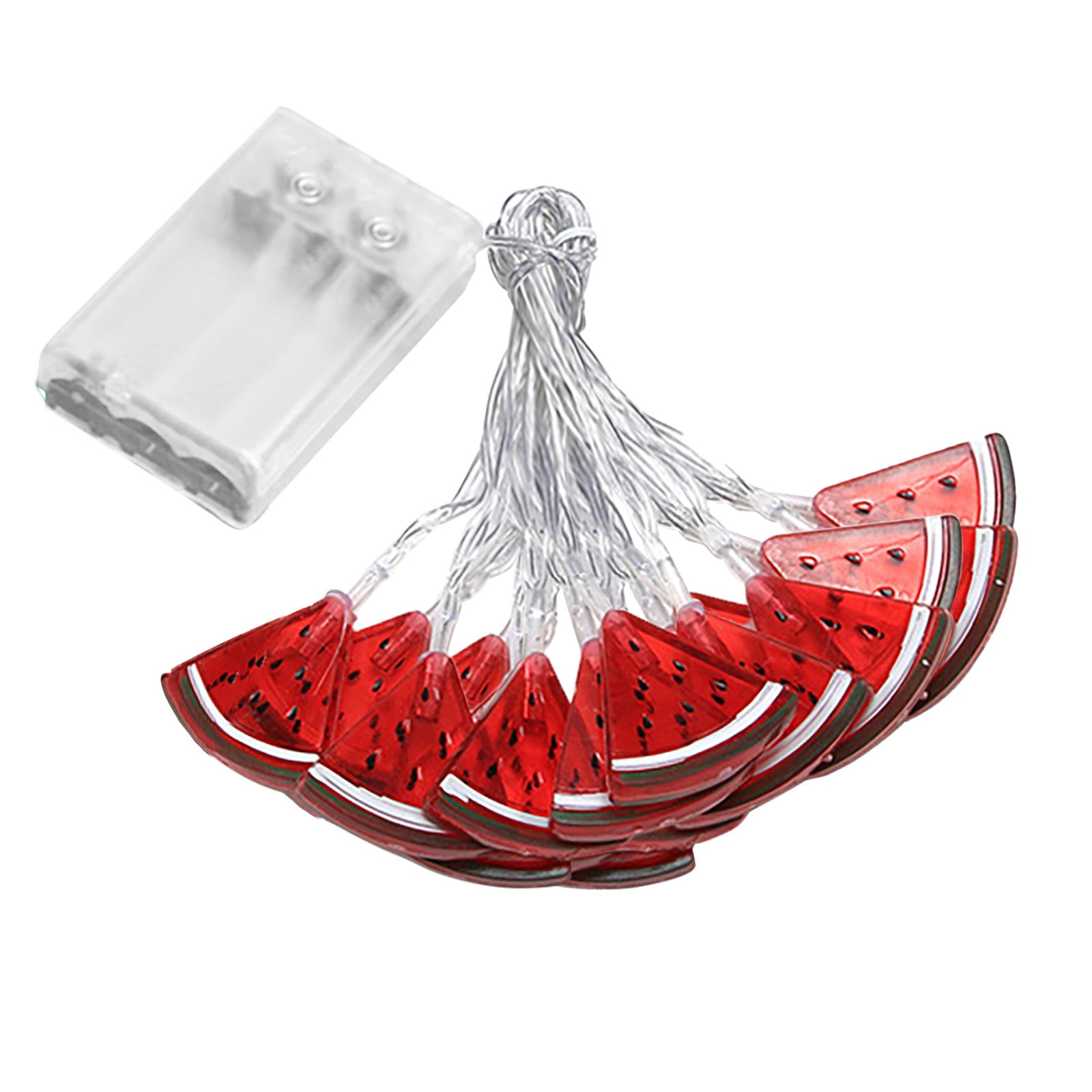 piaybook Decoration String Light Led Watermelon Light String Pizza Radish Orange Indoor Home ...