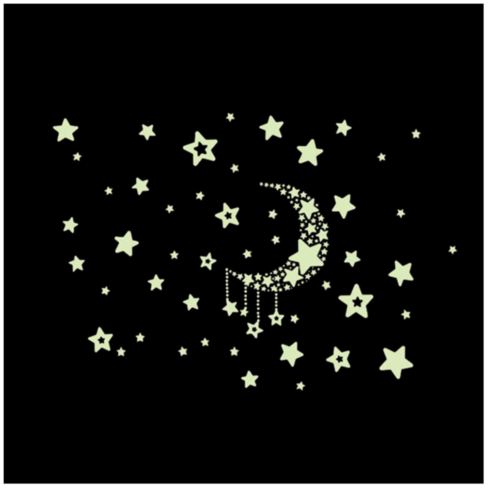 piaybook Decorative sticker Stickers Wall Dark Kids Set In Bedroom The ...