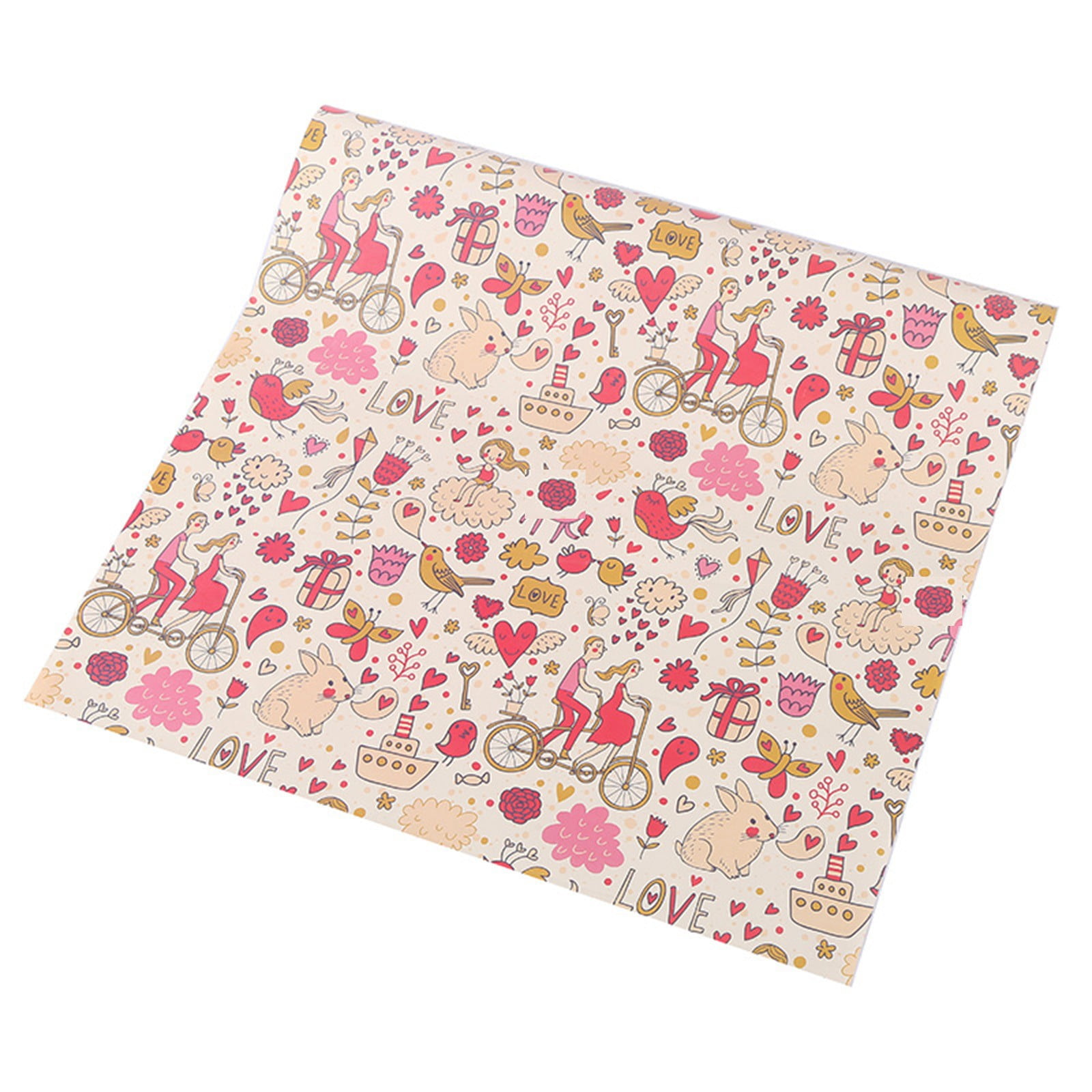piaybook Gift Wrap Valentine's Day Tissue Paper Gift Wrapping Tissue ...