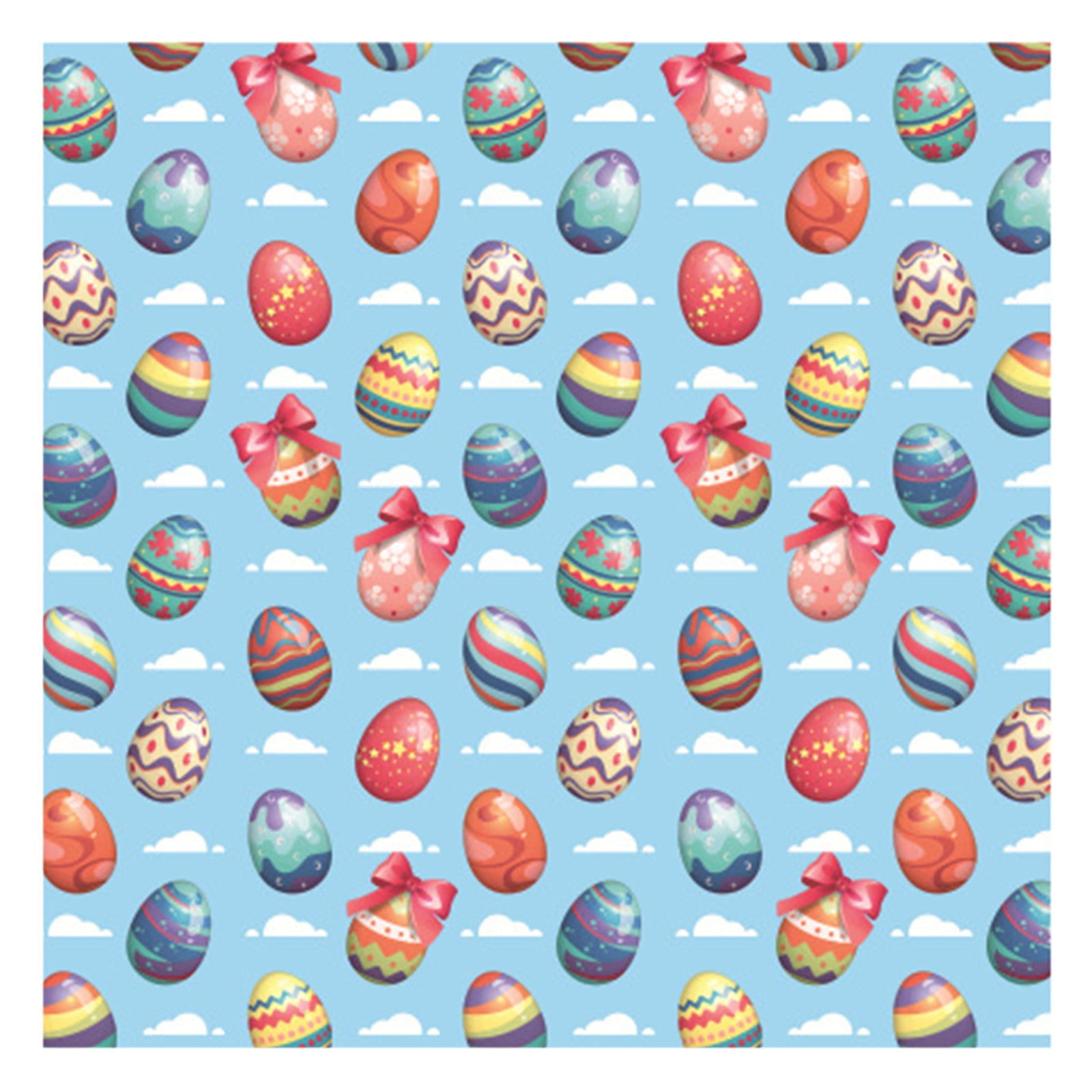 piaybook Gift Wrap Wrapping Paper Gift Sheet Spring Easter Pattern For ...