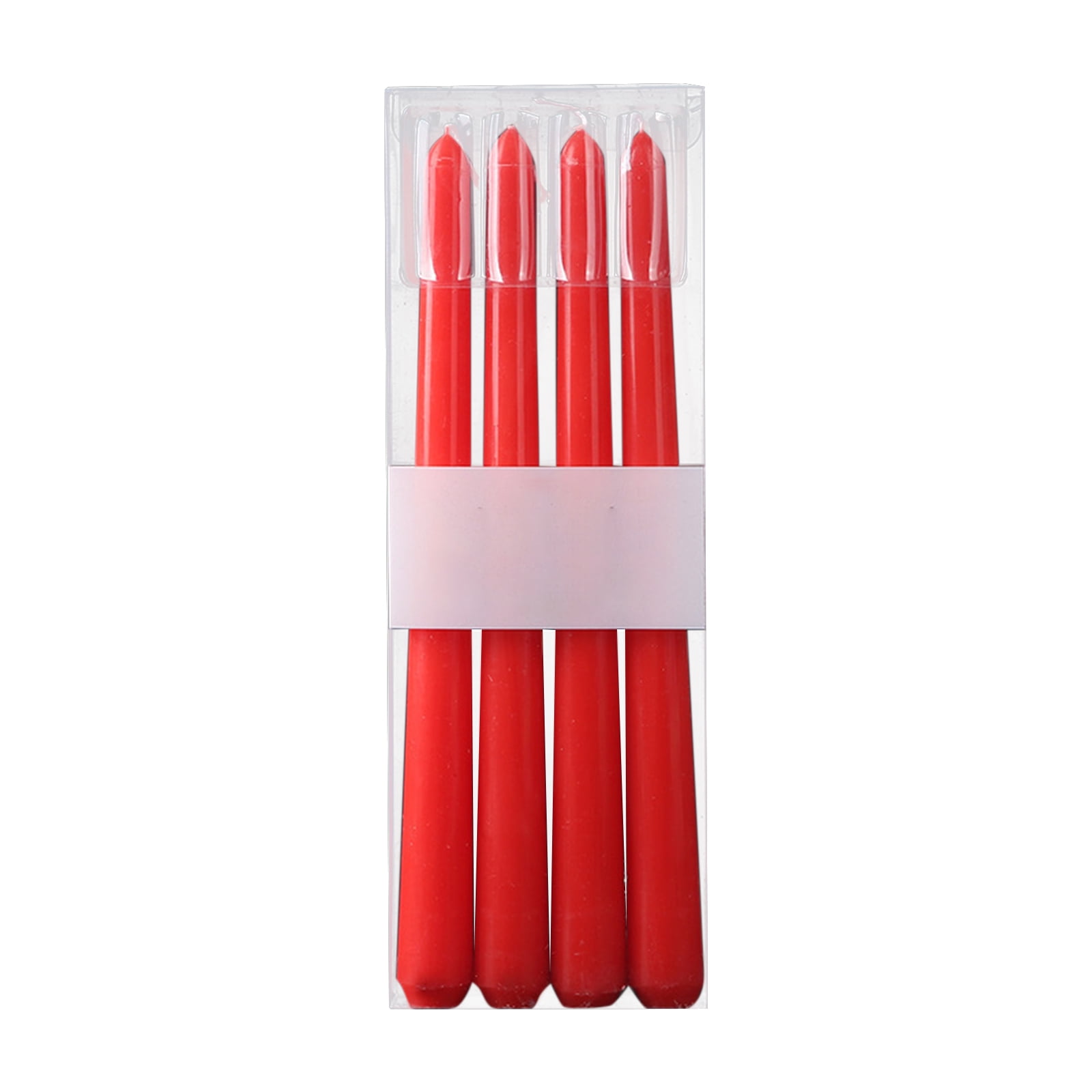 piaybook Home Decor Classic Red And White Candles Diy Power Failure ...