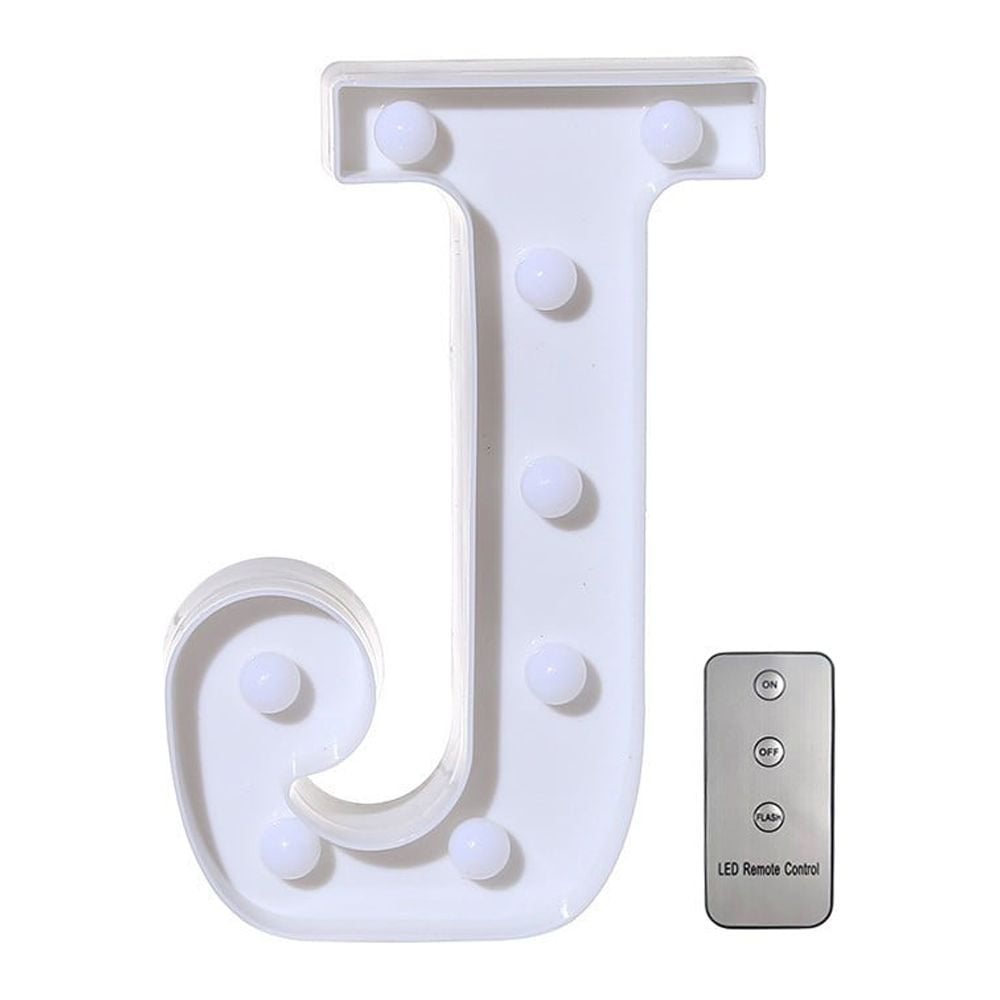 piaybook LED light Remote control Alphabet Letter Lights LED Light Up ...