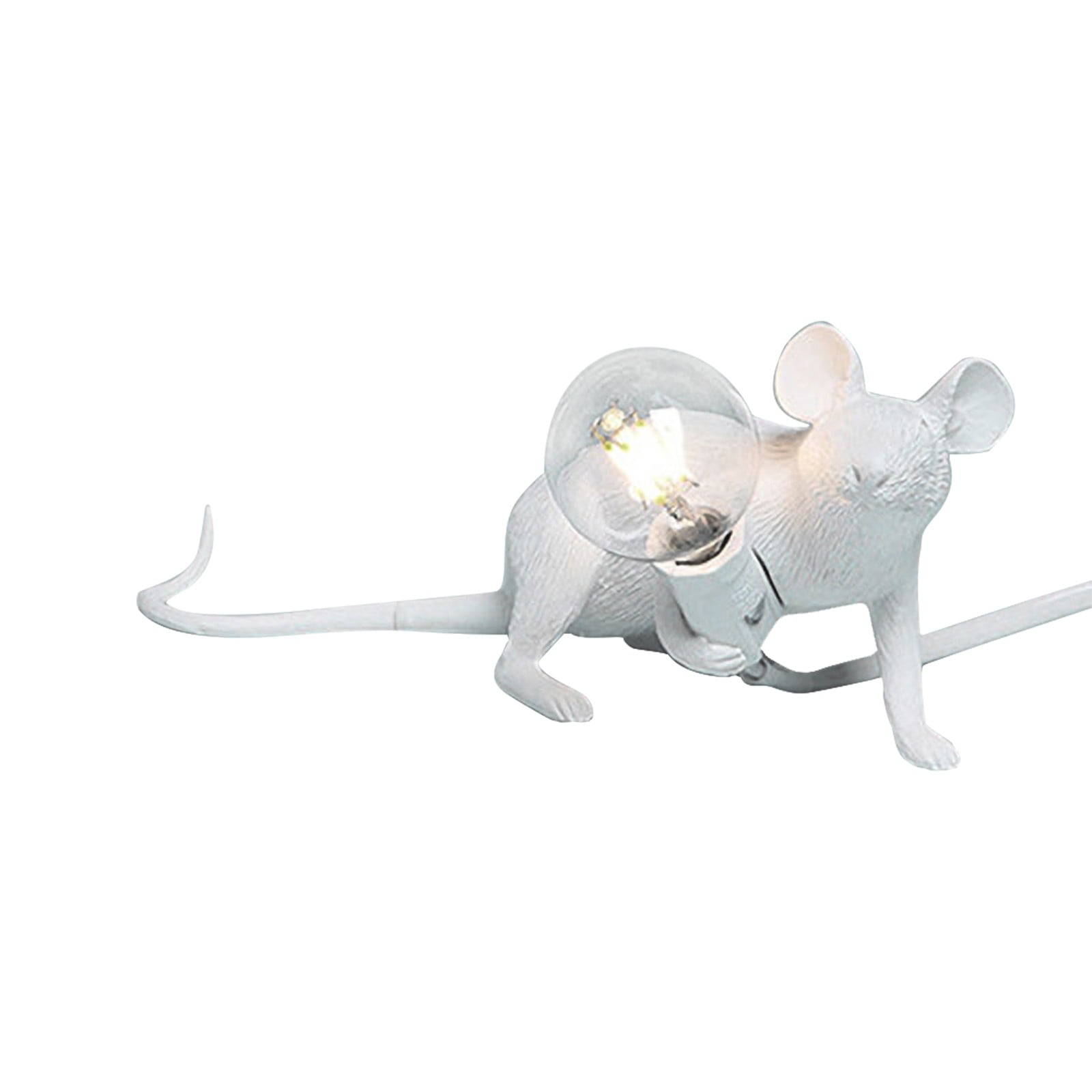 piaybook LED light Resin Mouse Desk Lights Industrial Mini Retro Animal ...