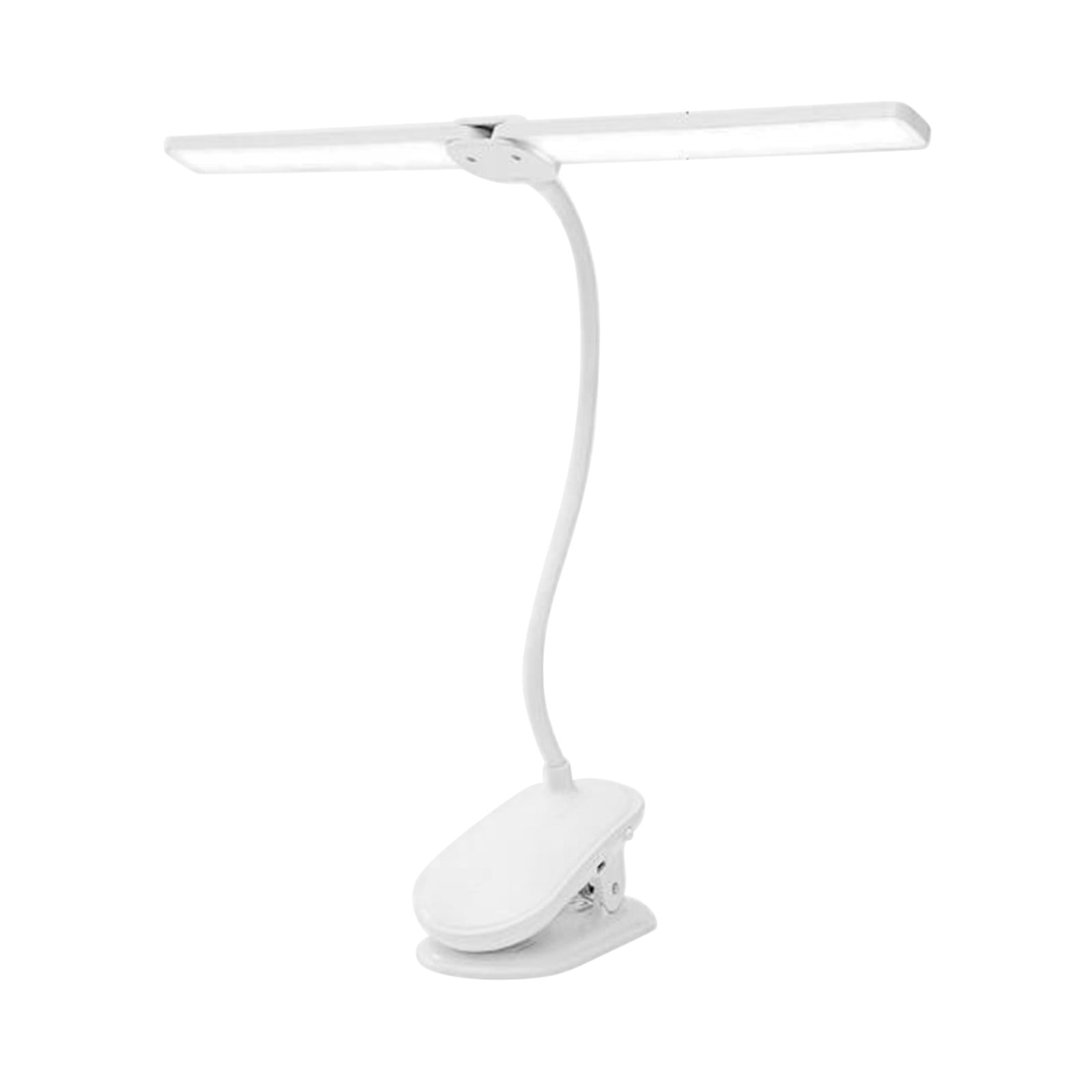 piaybook Night Lights Clip Desk Lamp With Dual Adjustable Light Source ...