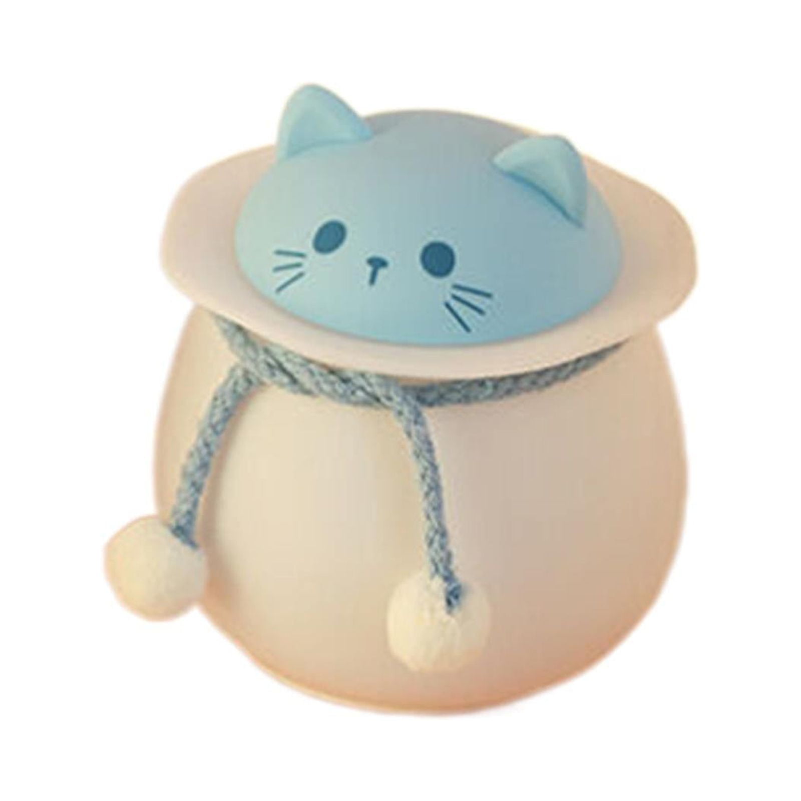 piaybook Night Lights Pear Shaped Silicone Decompression Clap Light ...