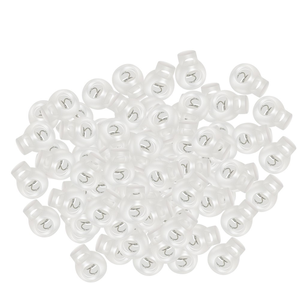 piaybook Office & Craft & Stationery Rope Cord Locks Clip Ends Round ...