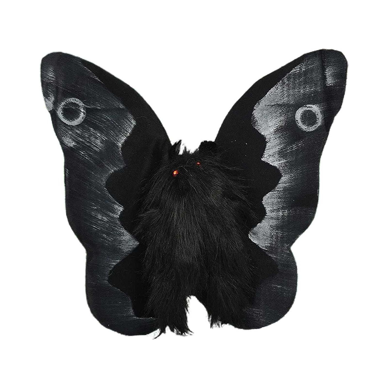 piaybook Ornaments Gothic Moth Plushie Stuffed Animals Plush Toy With ...