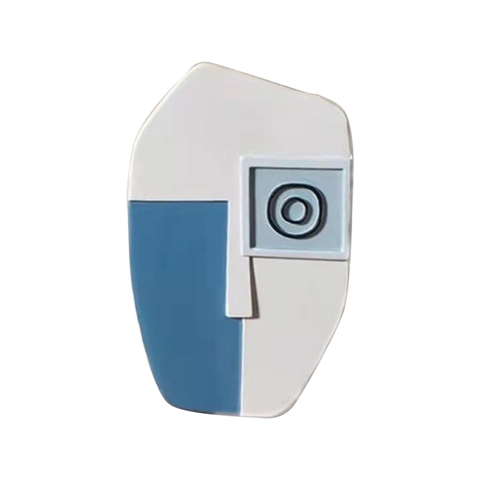 piaybook Plant Pot Abstract Face Vases Resin Statue Flower Vase Face Pots Head Shaped For ...