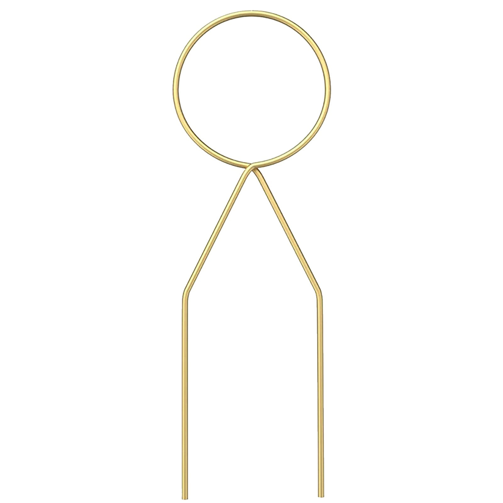 piaybook Rattan Clip Small Metal Trelli For Potted Plants Gold Trelli ...