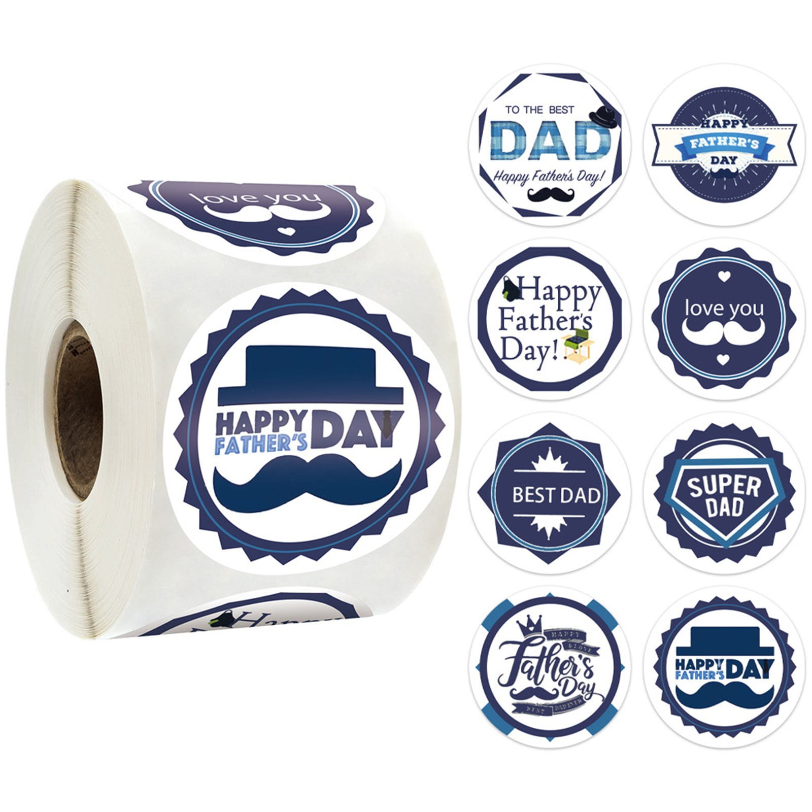piaybook Stickers for Father's Day Father's Day Label Sticker Festival ...