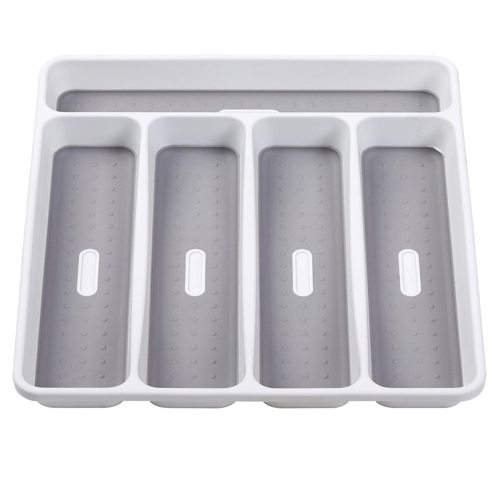 piaybook Tableware Five Grid Style Lattice Drawer And Fork Plate ...