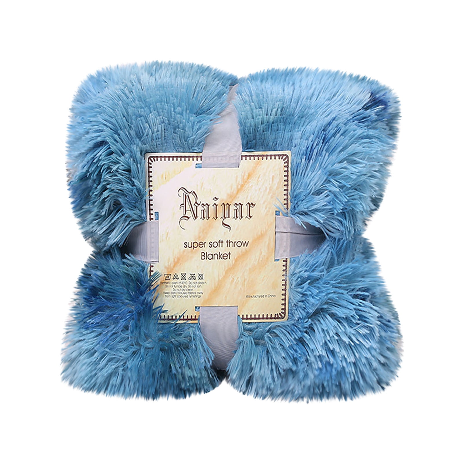 piaybook Throw Blanket Decorative Super Soft Faux Fleece Blanket 50" X ...