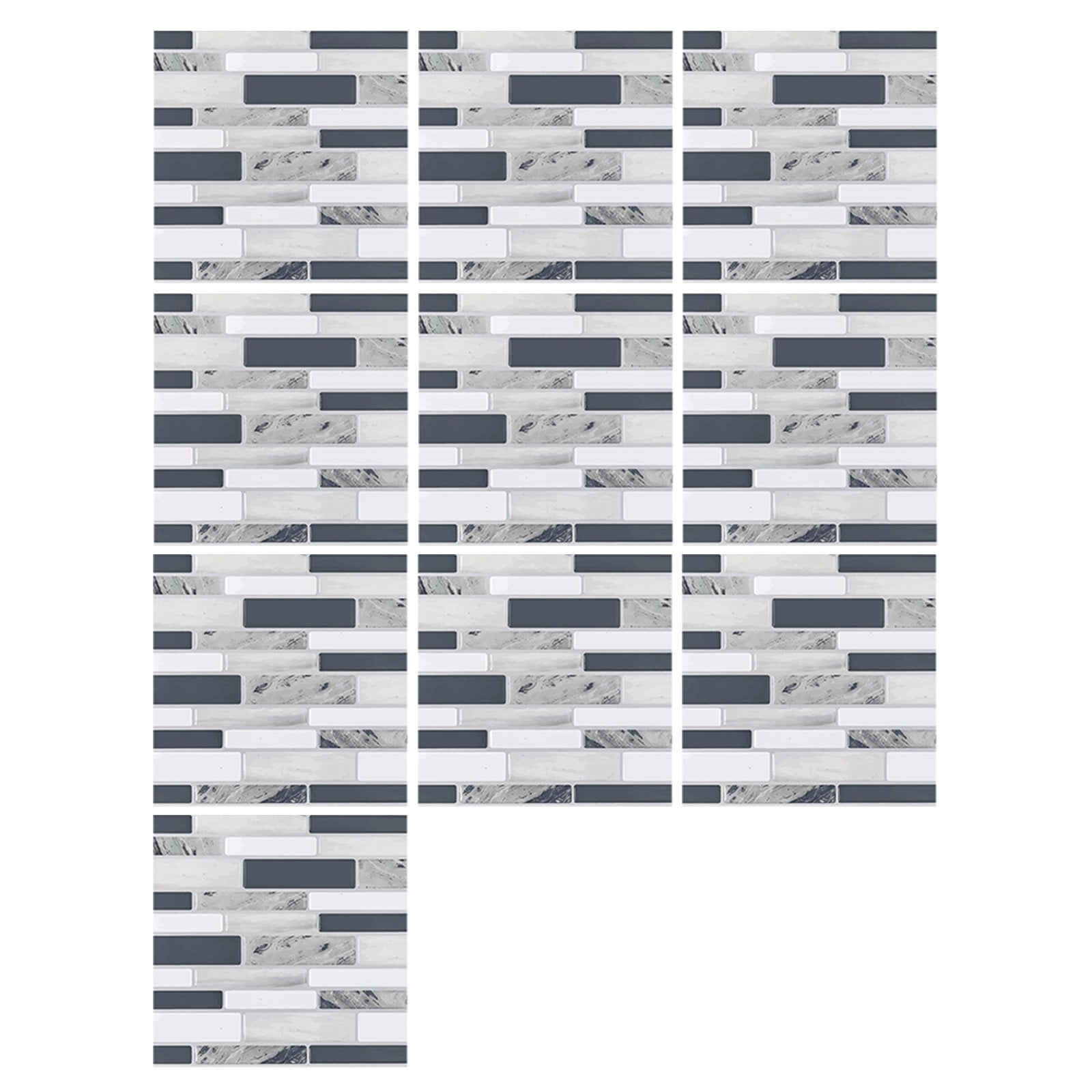 piaybook Tile Stickers Mosaics Creative 3D Tile Stickers Simulation ...