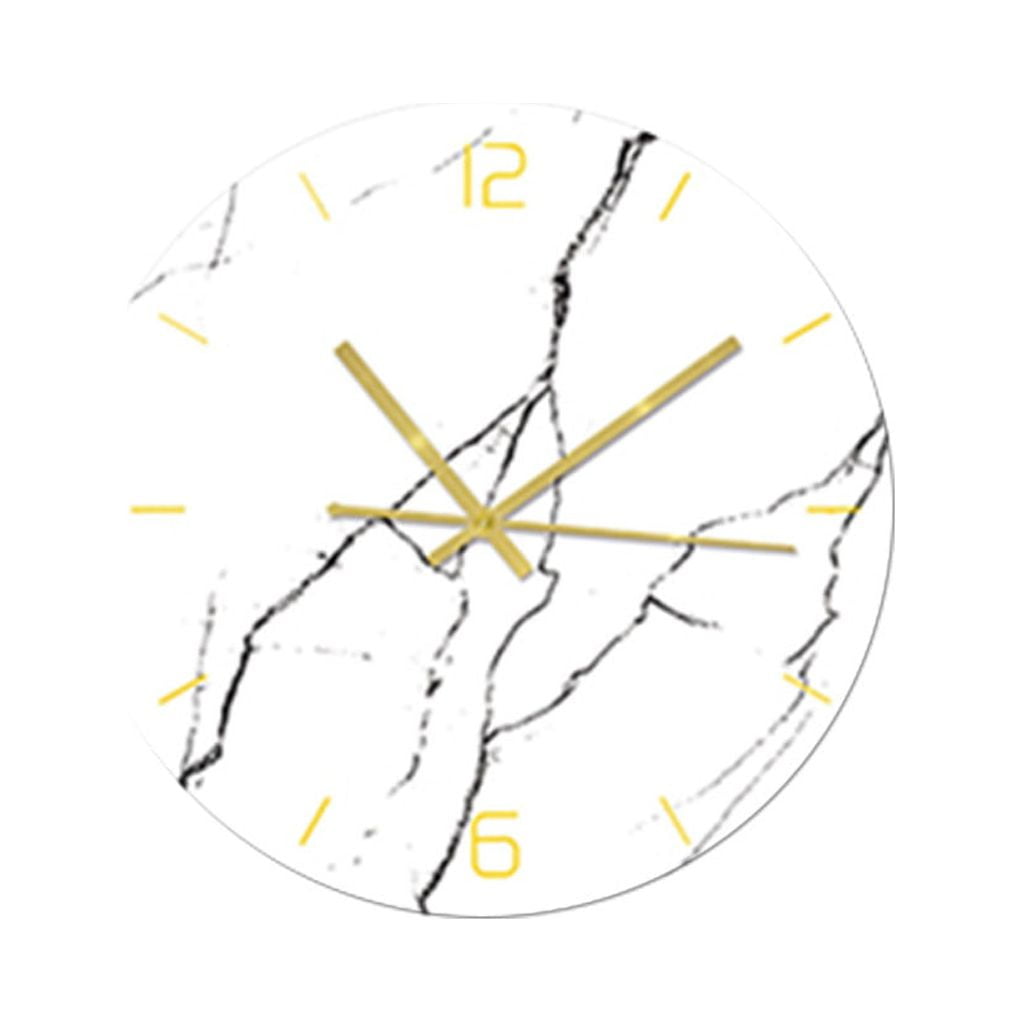 piaybook Wall Clock Living Room Digital Wall Clock Acrylic Mute ...