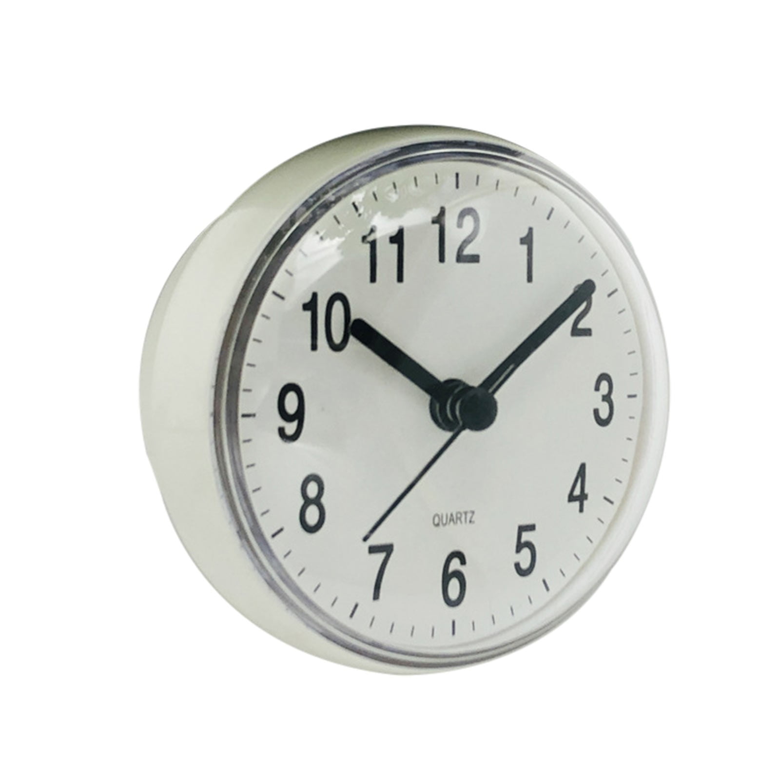 piaybook Wall Clock Mini Suction Cup Wall Clock Bathroom Anti Fog Clock ...