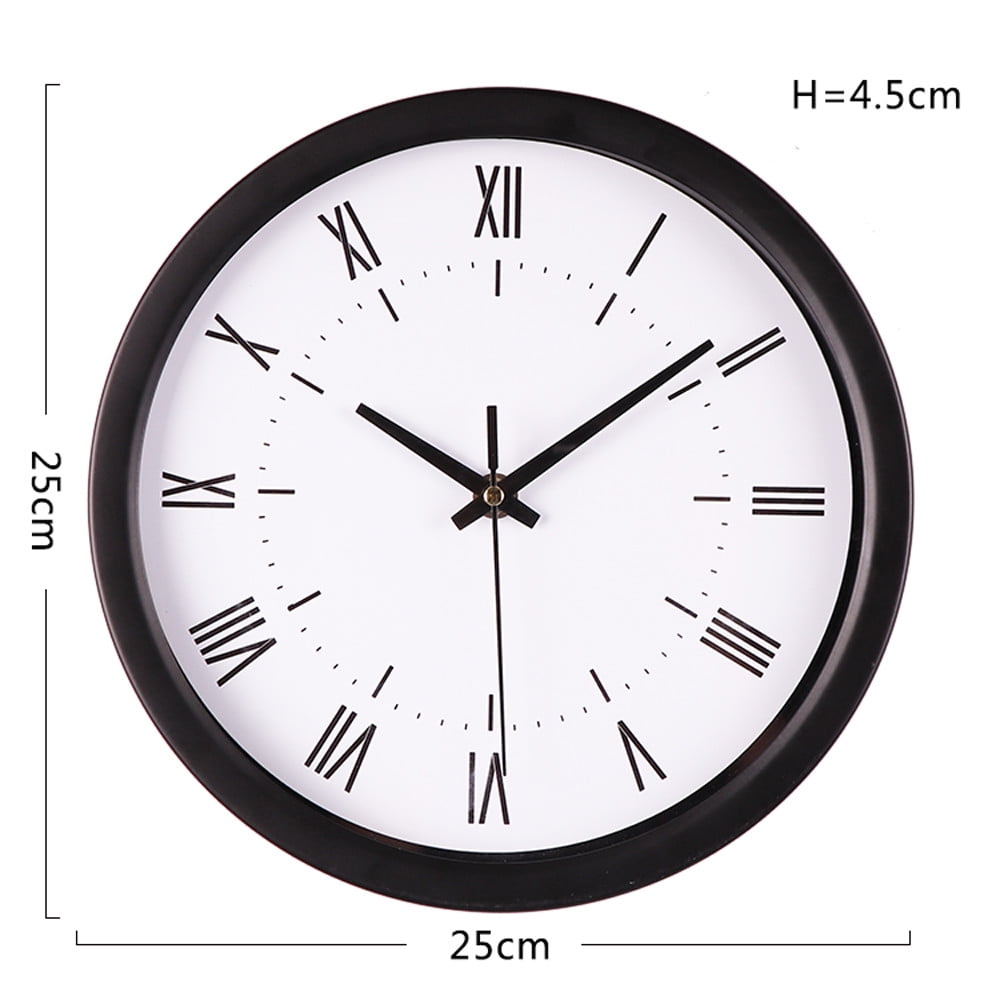 piaybook Wall Clock Silent Scanning Modern Elegant Bell Table Creative ...