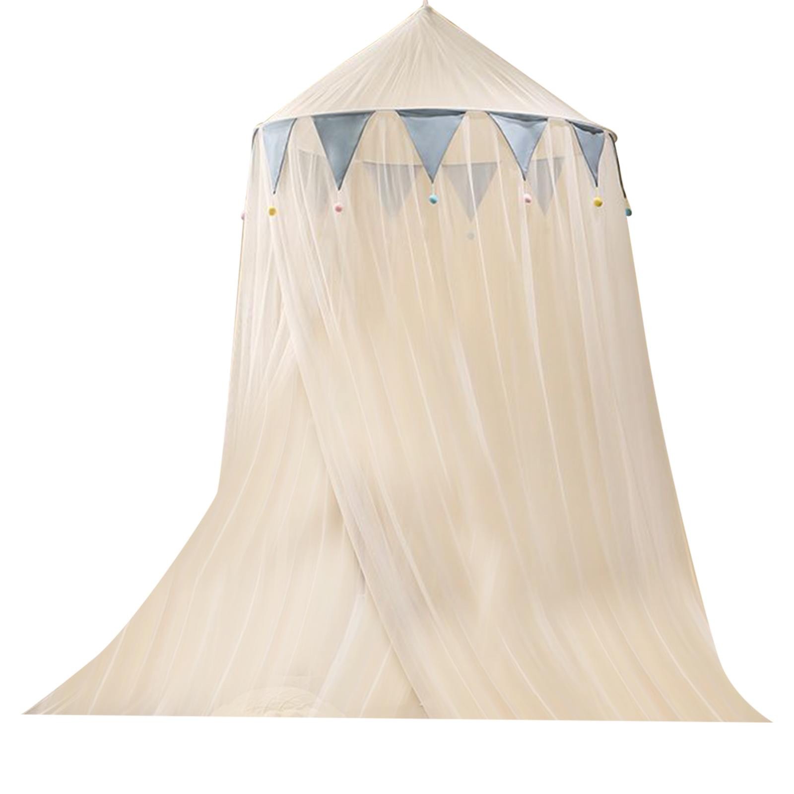 piaybook Window Curtains Spacious Folding Net Bed Suspended Ceiling Net ...