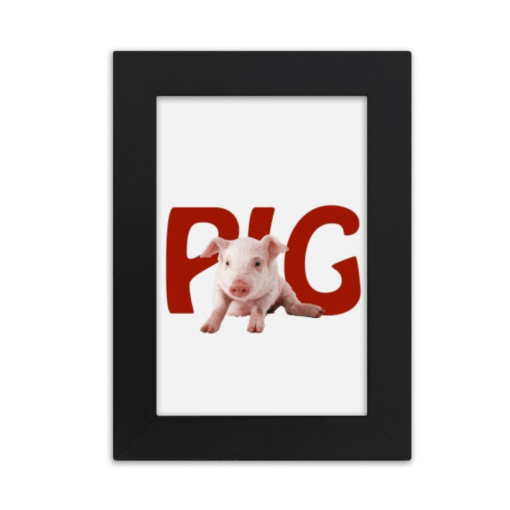 pig animal posture pr art deco fashion desktop photo frame picture ...