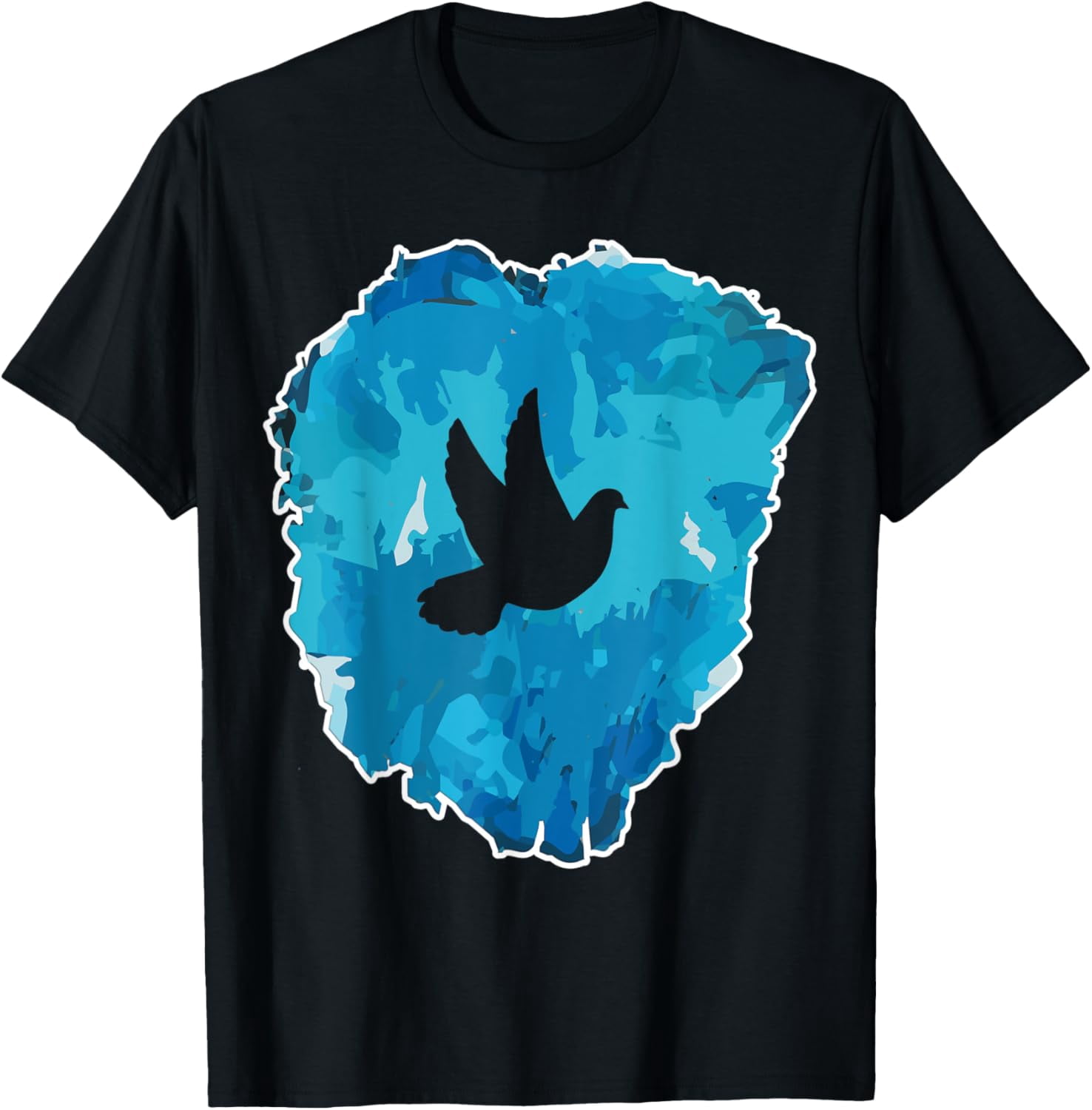 pigeon in an Ice Block for Eternity T-Shirt men and women can wear ...