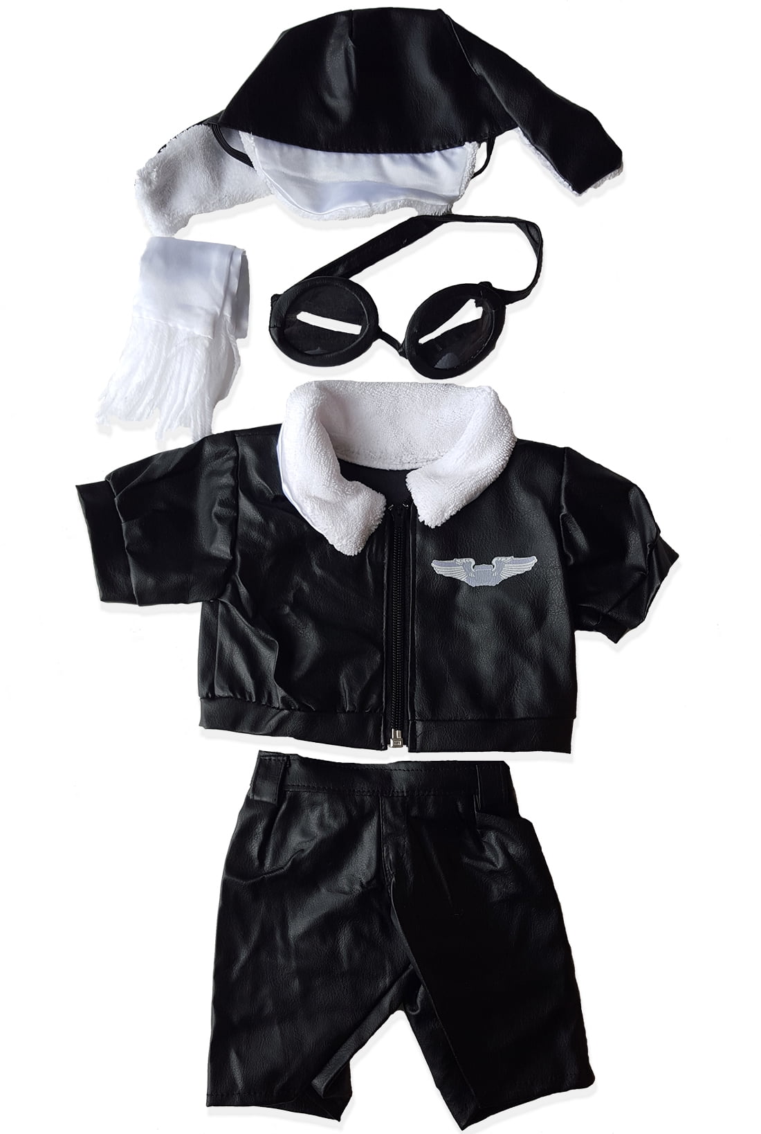 pilot wings outfit teddy bear clothes outfit fits most 14" - 18" build ...