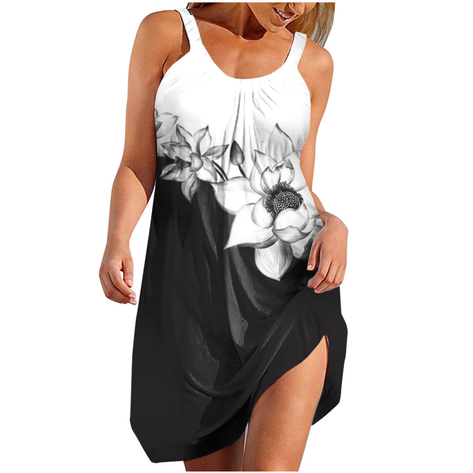 pimelu Boho Sundresses for Women 2024 Casual Dresses for ...