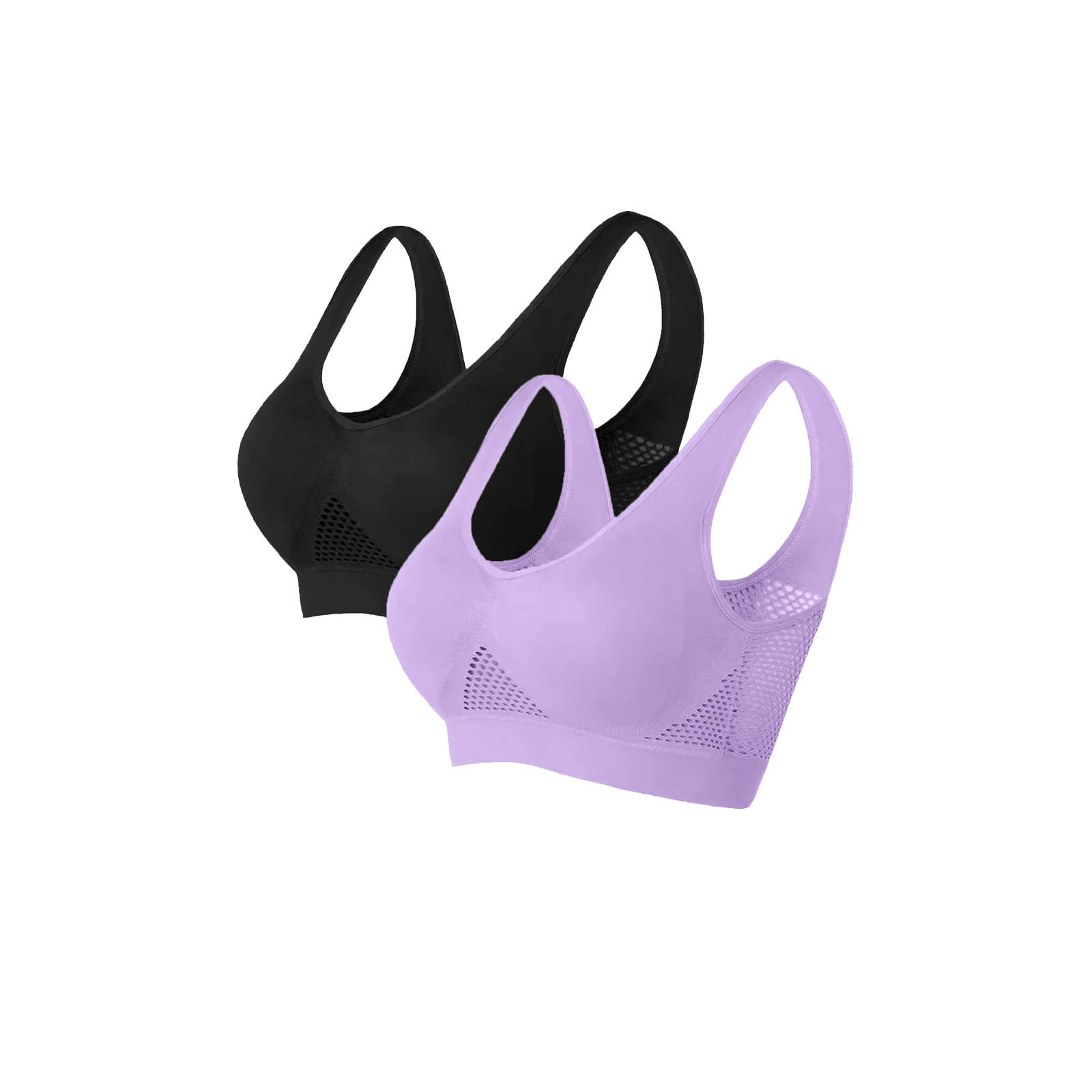 pimelu Bras for Women Sports Bras for Women Seamless Compression ...