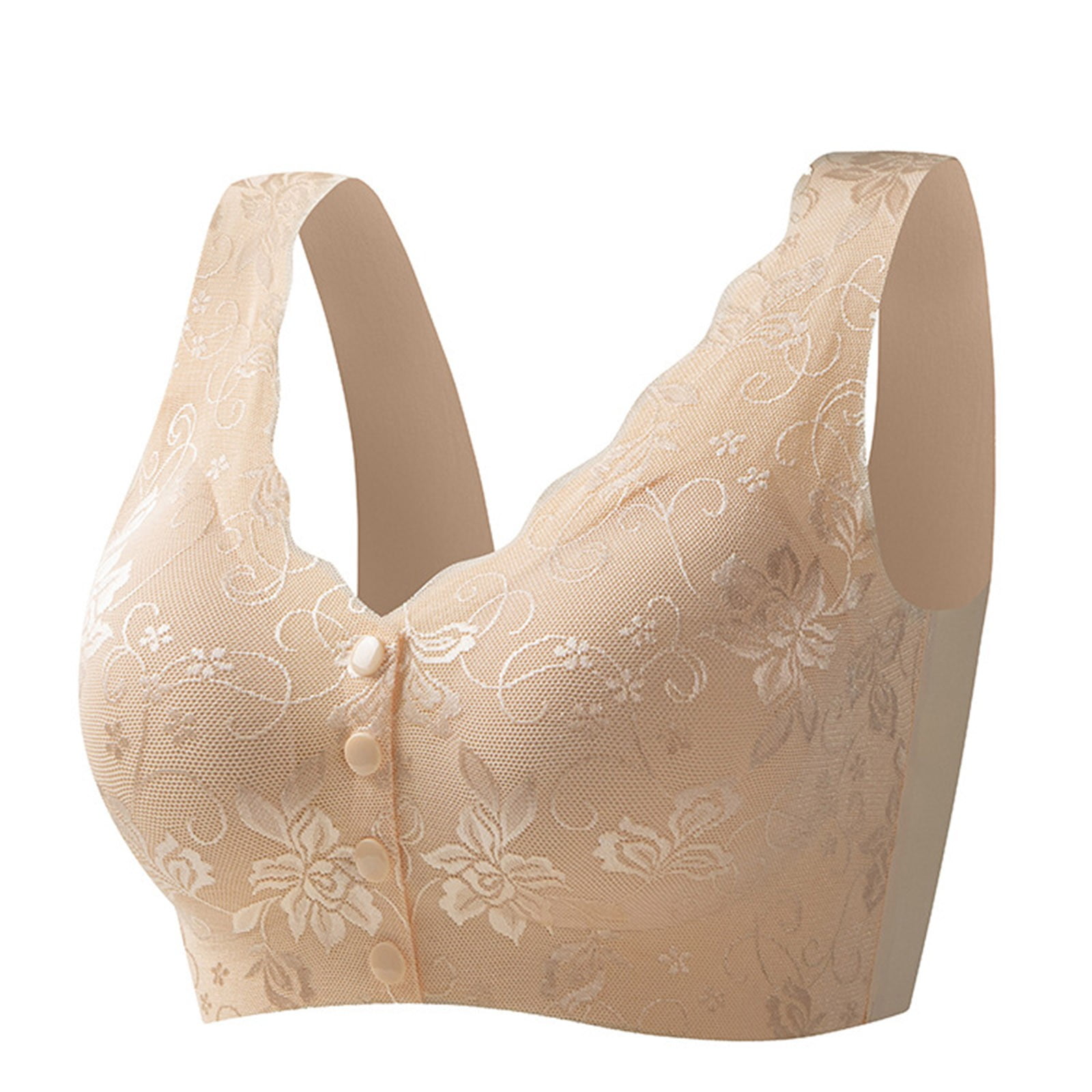 pimelu Bras for Women Wireless Bras for Women Seamless Full Coverage ...