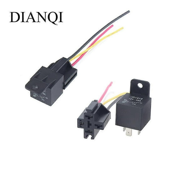 pin 5 pin DC 12V/24V 40A waterproof car relay long life car relay ...