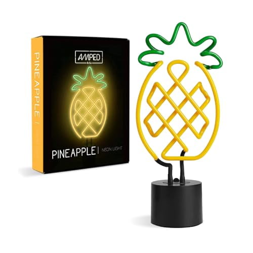 - pineapple neon desk light, 6" x 17" - neon signs pineapple, pineapple ...