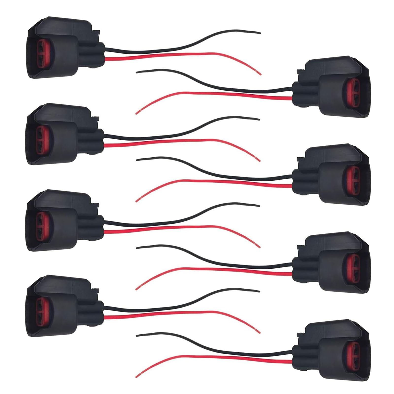 pinflaw 8 PCS Car Fuel Injector Connection Tail Wire, DJ7029F-1.5-21 ...