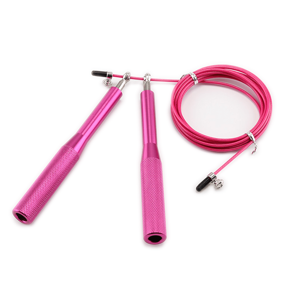 Freestyle Jump Rope for HIIT, Speed, and Tricks (Long Aluminum Handles ...