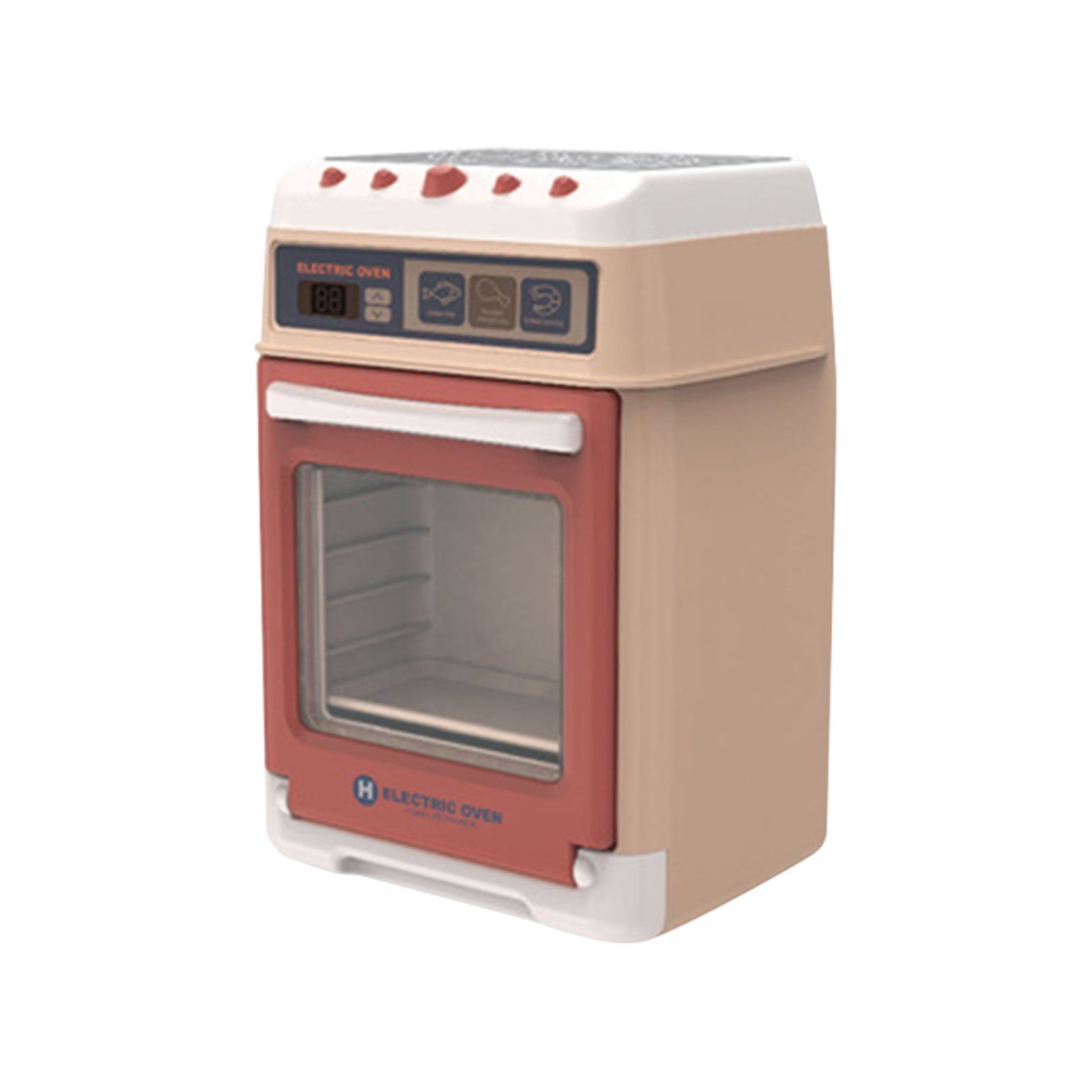 pink Kids Pretend Play Kitchen Toy Set Simulate Small Appliances Mini ...