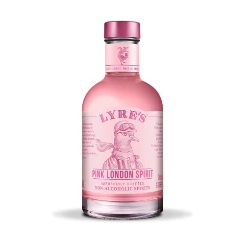 pink london - non-alcoholic spirit | pink gin style | premium | 6.8 fl ...