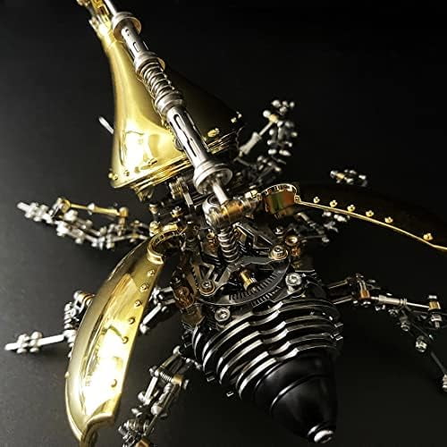 The pinnacle of the manufacturer's 3D Metal Puzzle Insect Model Kit ...