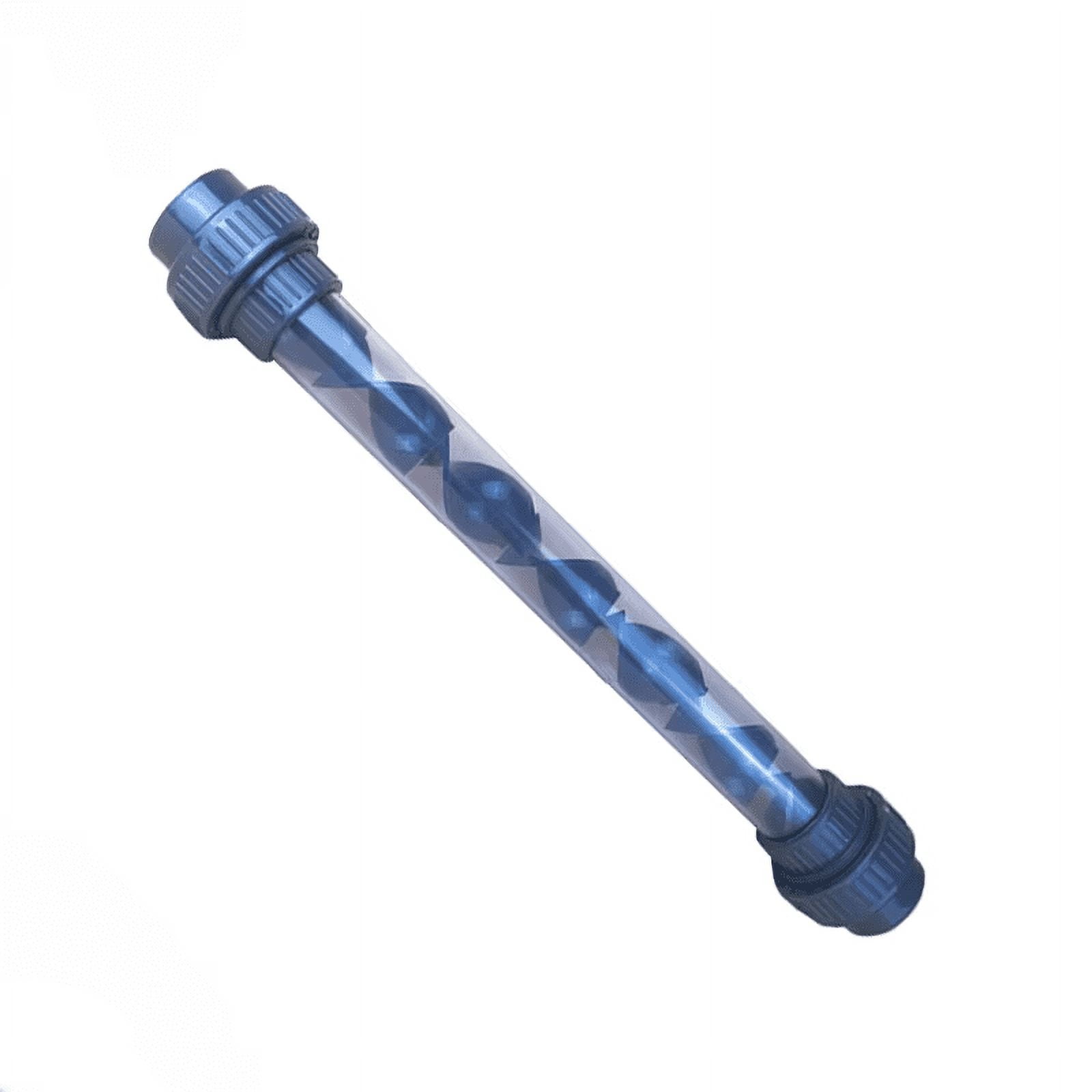 pipeline mixer for Treated water mixed ozone static mixer pvc pipe ...