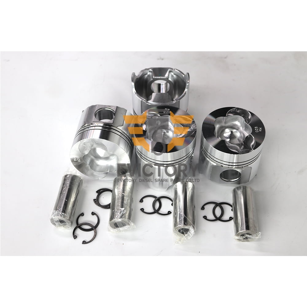 piston kit for Yanmar 4TN100 4TNE100 4TN100E 4TN100L engine overhaul ...