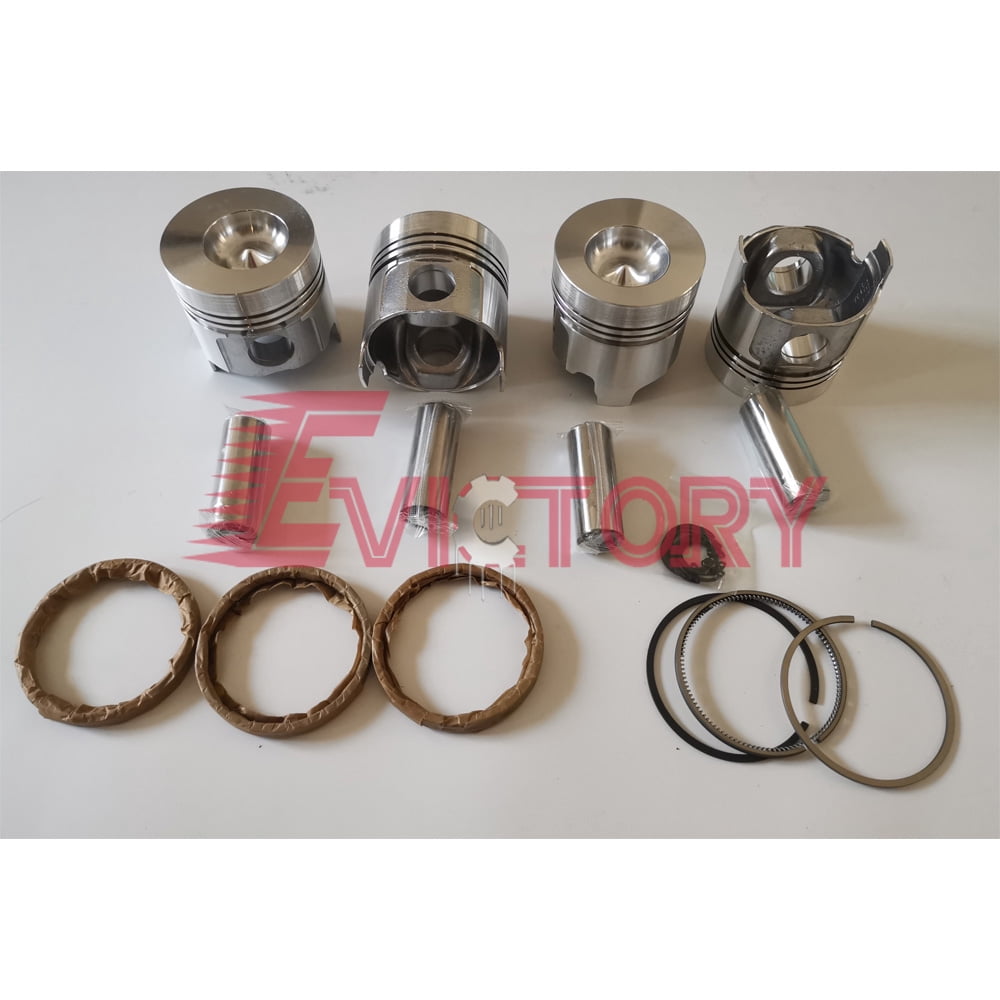 piston kit for Yanmar 4TN84 4TN84L 4D84 engine overhaul 8 valves type ...