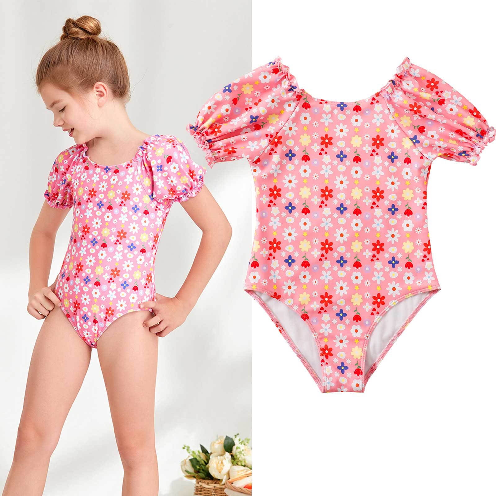 Piuwrlz Summer Clearance Hawaiian Beach Bikinis For Girls Swimming Suit