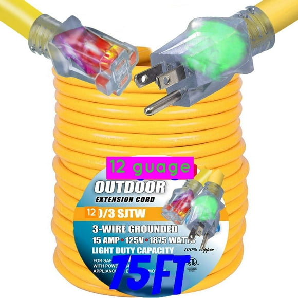 75 ft Extension Cords in Extension Cords by Length - Walmart.com