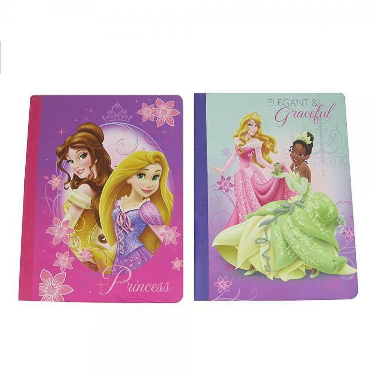 Disney Princesses Notebook, 7.5" x 9.5", 50 Pages, 2 pack - Walmart.com
